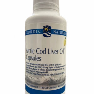 Arctic Cod Liver Oil Capsules (180 Caps) – Clean Nutritionals