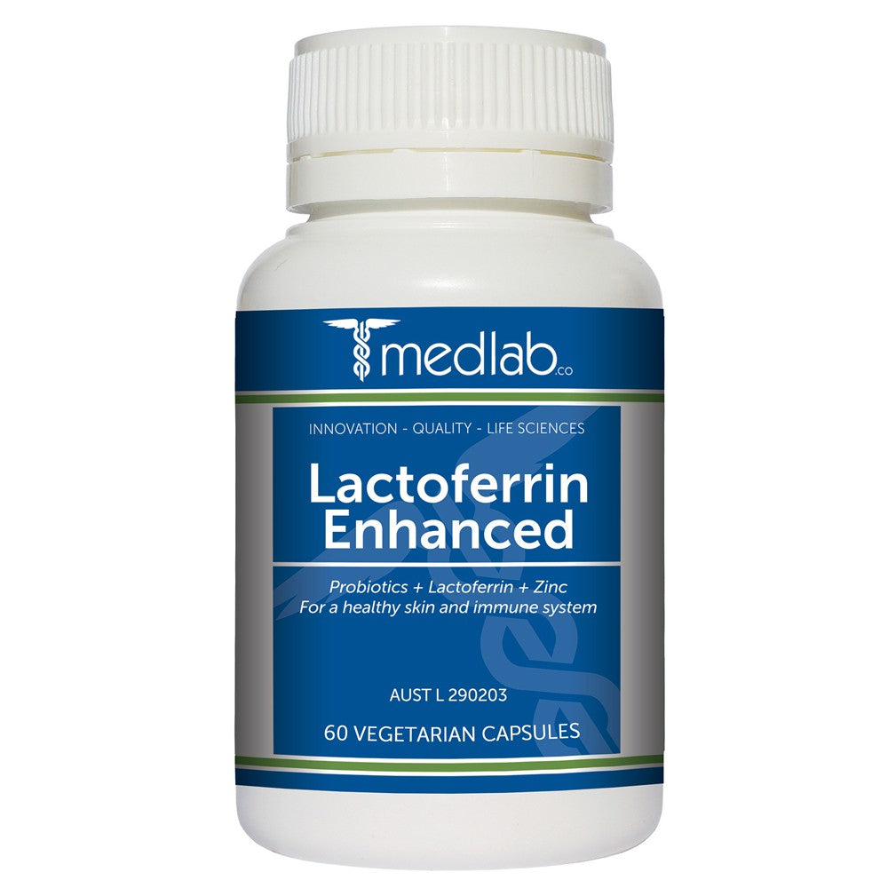 Medlab Lactoferrin Enhanced 30 Caps – Clean Nutritionals